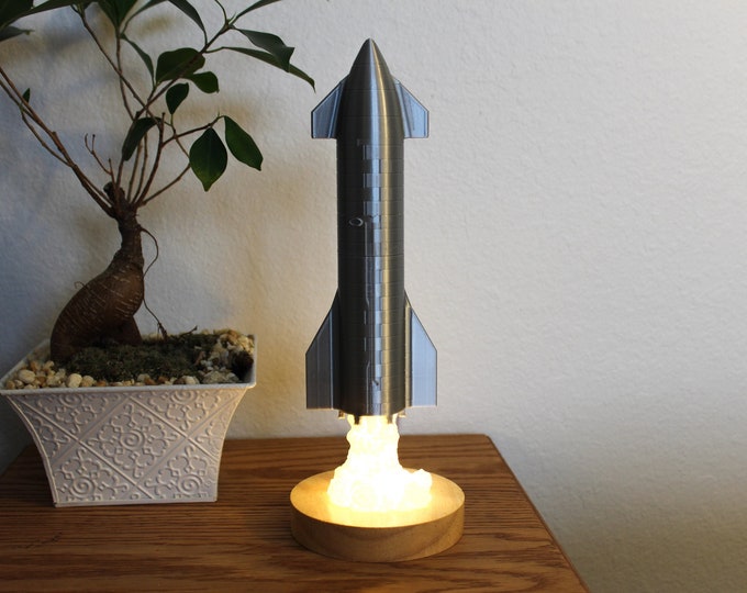 Spacex Starship Launch Lamp Prototype SN10 SN11 - Etsy Spacex Starship Launch Lamp Prototype SN10 SN11 - Etsy