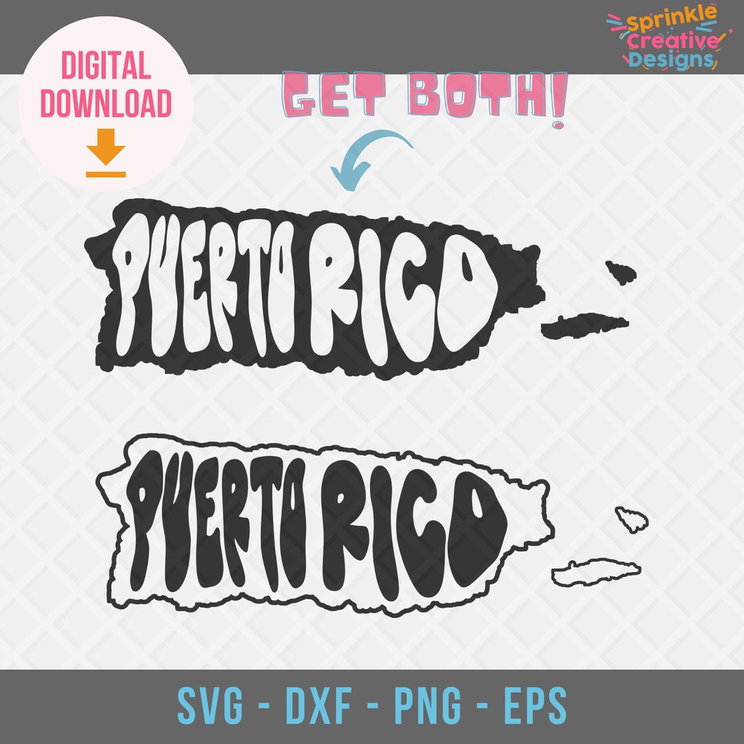 Puerto Rico Svg -map of Puerto Rico SVG - Puerto Rico Map SVG - Puerto ...
