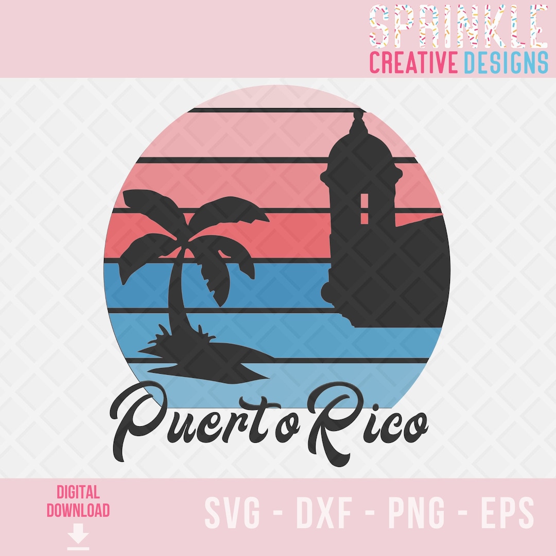 Puerto Rico Svg, El Morro Svg , El Morro Puerto Rico Svg, Puerto Rico ...