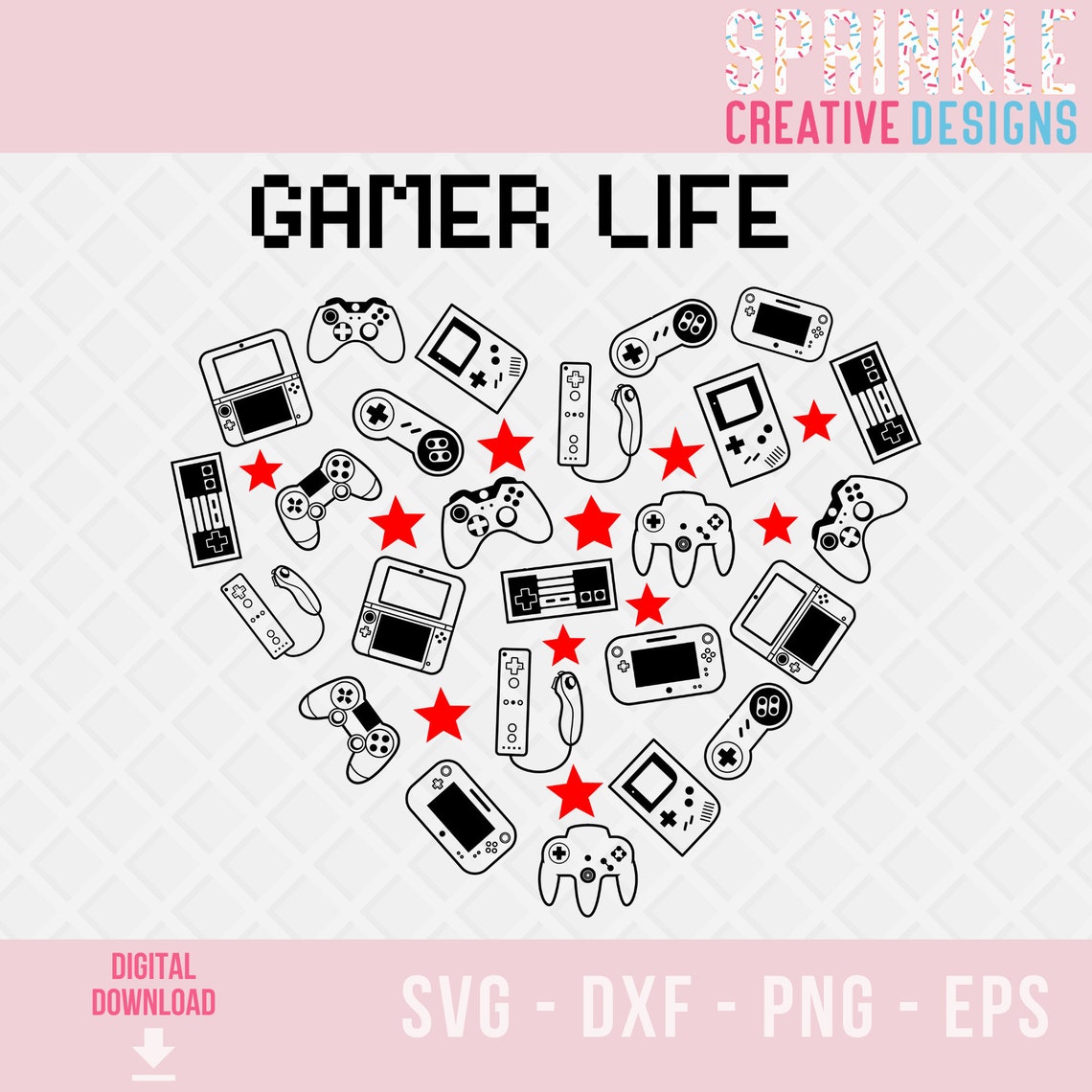 Gamer Life Svg Video Games Svg Gaming Svg Gamer Svg Video Game SVG ...