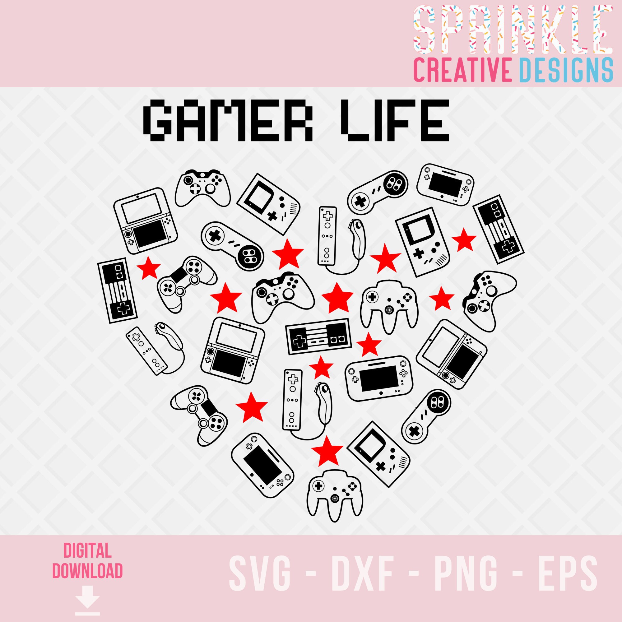 Gamer Life Svg Video Games Svg Gaming Svg Gamer Svg Video Game SVG ...