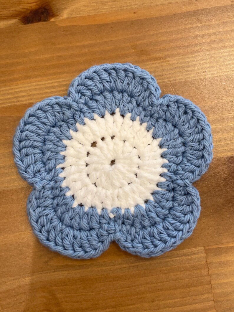Basic Flower Coaster - Etsy