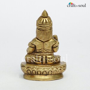 Kuber Statue,3" Small Kuvera Statue, Kubera Statue, Dik-pala Statue ...