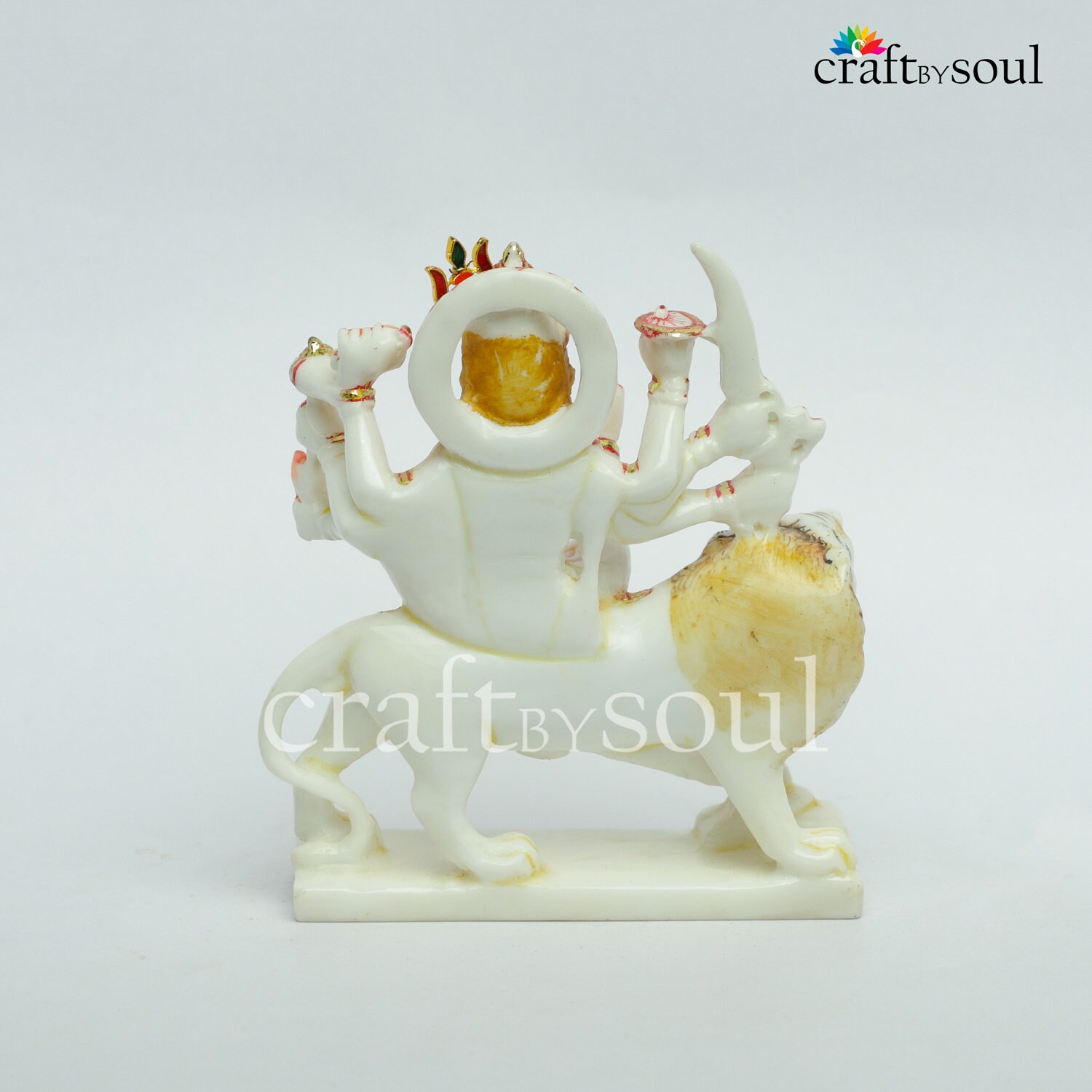 Maa Durga Statue16 Cm Resin Bengali Devi for House Goddess - Etsy