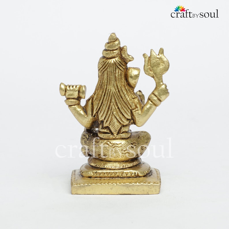 Lord Shiva Statue, Small Size Mahadev Idol Brass, Adiyogi Shiva Statue ...