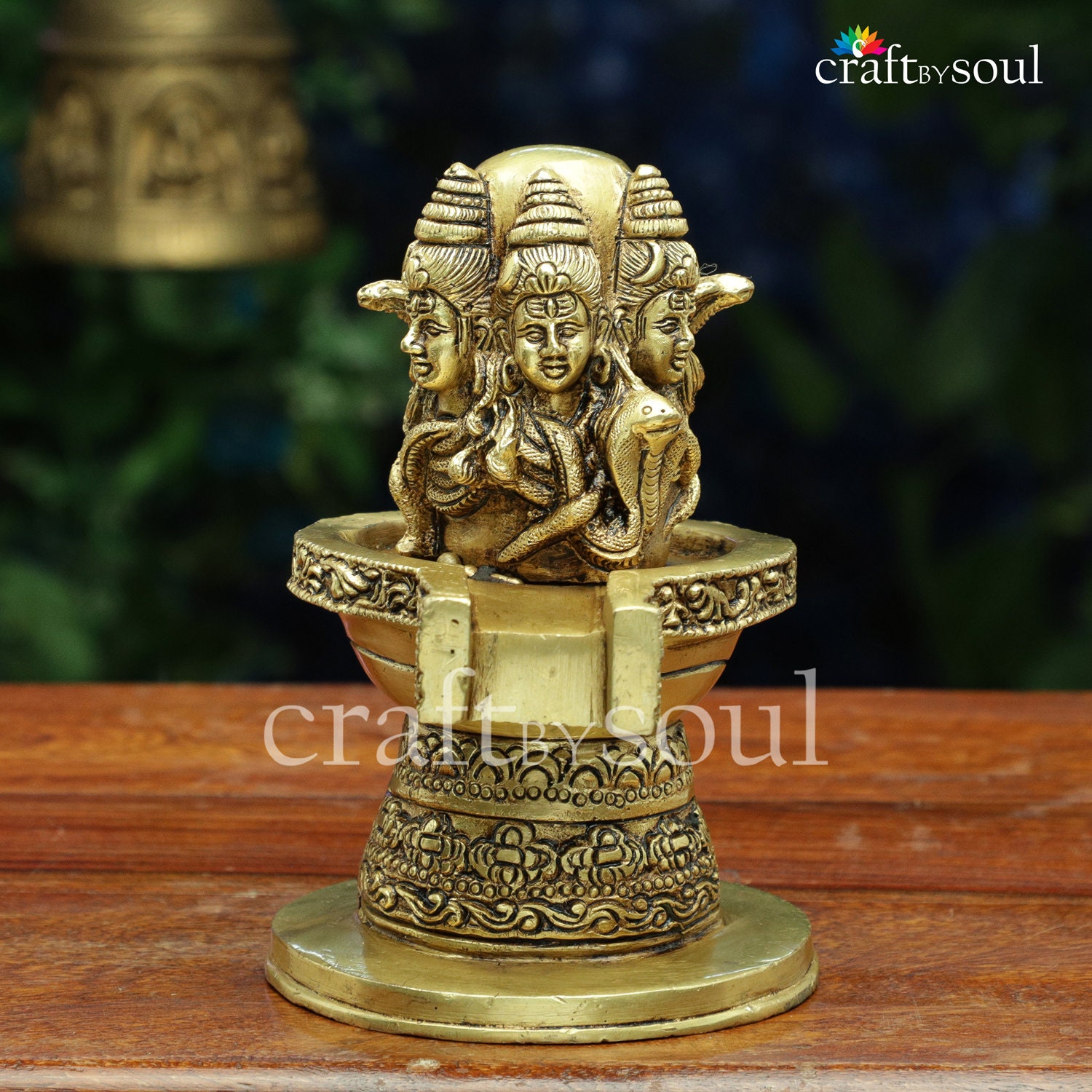Small Brass Shivlingam, Shiva Lingam Sculpture,brass Shivling With Naag ...