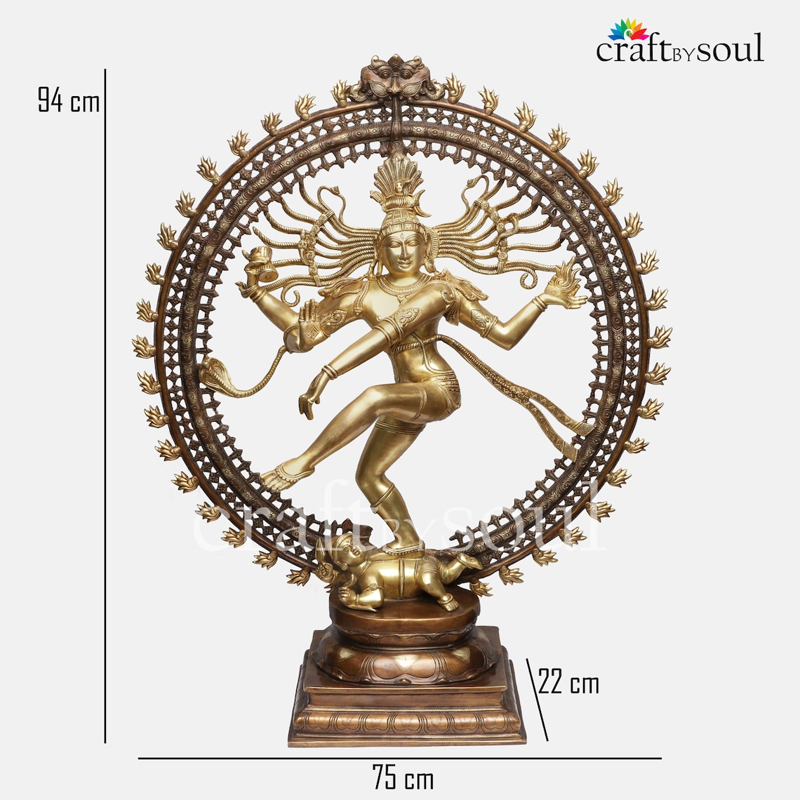 Dancing Shiva Nataraja Statue,37" Big Large Brass Lord Shiva Natraja ...