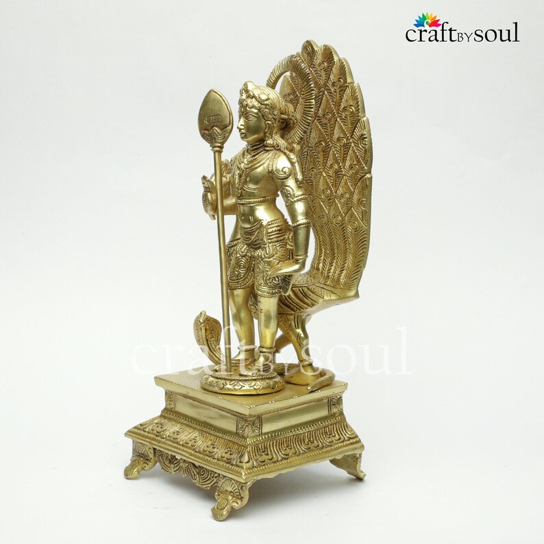 Murugan Swamy in Brass ,kumaraswamy Idol, Lord Murugan Karthikeya ...