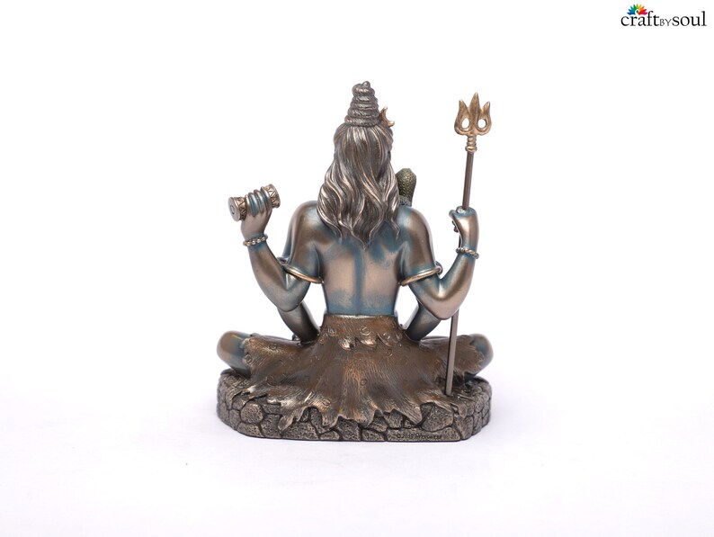 Lord Shiva Statue Small Size Mahadev Idol for Car Adiyogi - Etsy