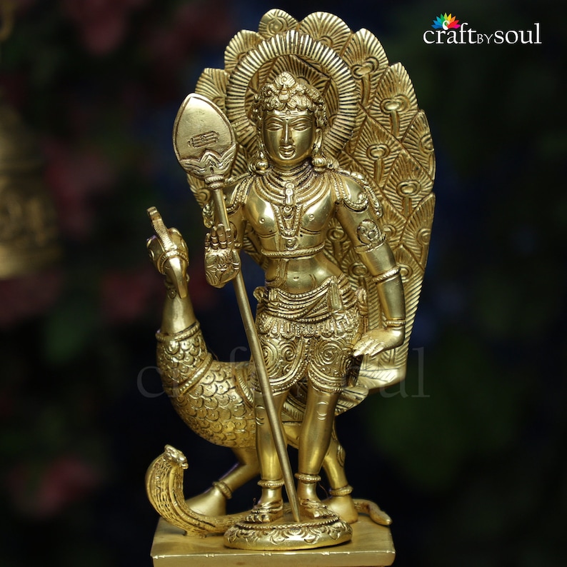 Murugan Swamy in Brass ,kumaraswamy Idol, Lord Murugan Karthikeya ...