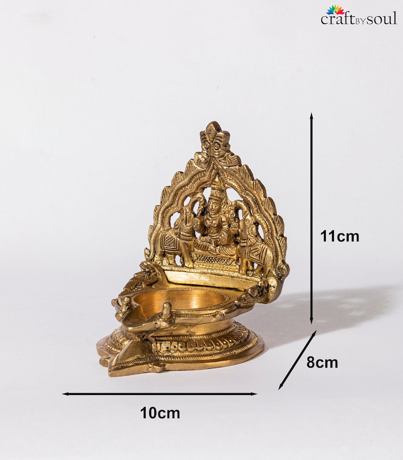 Brass Annam Lakshmi Diyalaxmi Deepam for Temple Mandir Puja - Etsy