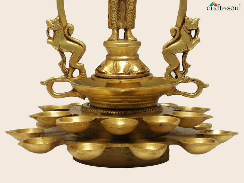 Brass Oil Diaoil Wick Diya Indian Decorbrass Diya - Etsy