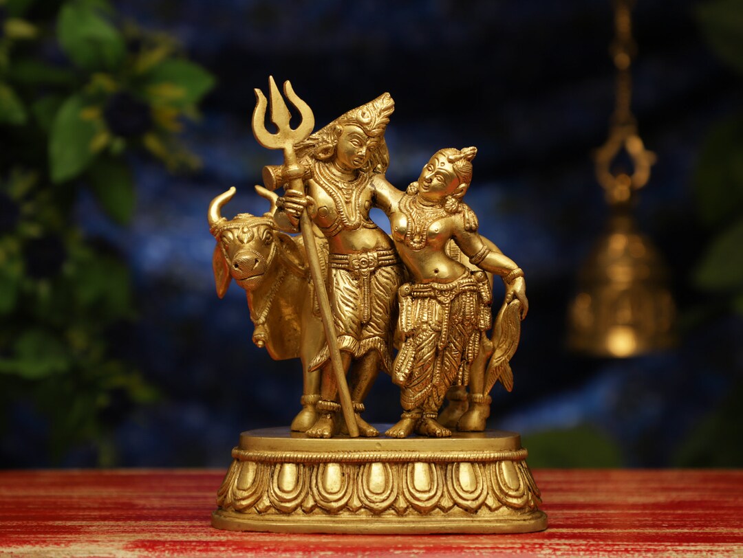 Shiv Parwati Family Statue,lord Shiva,godess Parvati,shiv Family Statue ...