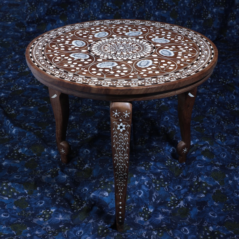 Indian Inlay Table - Etsy
