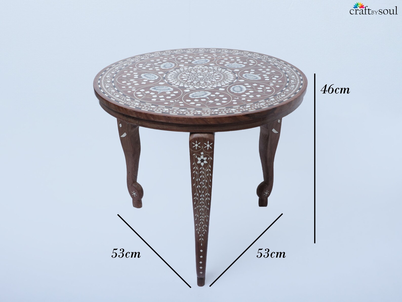 Inlay Coffee Table Bone Inlay Table Mother of Pearl Coffee - Etsy