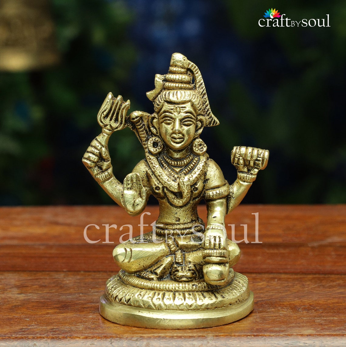 Lord Shiva Statue Small Size Mahadev Idol Brass Adiyogi - Etsy