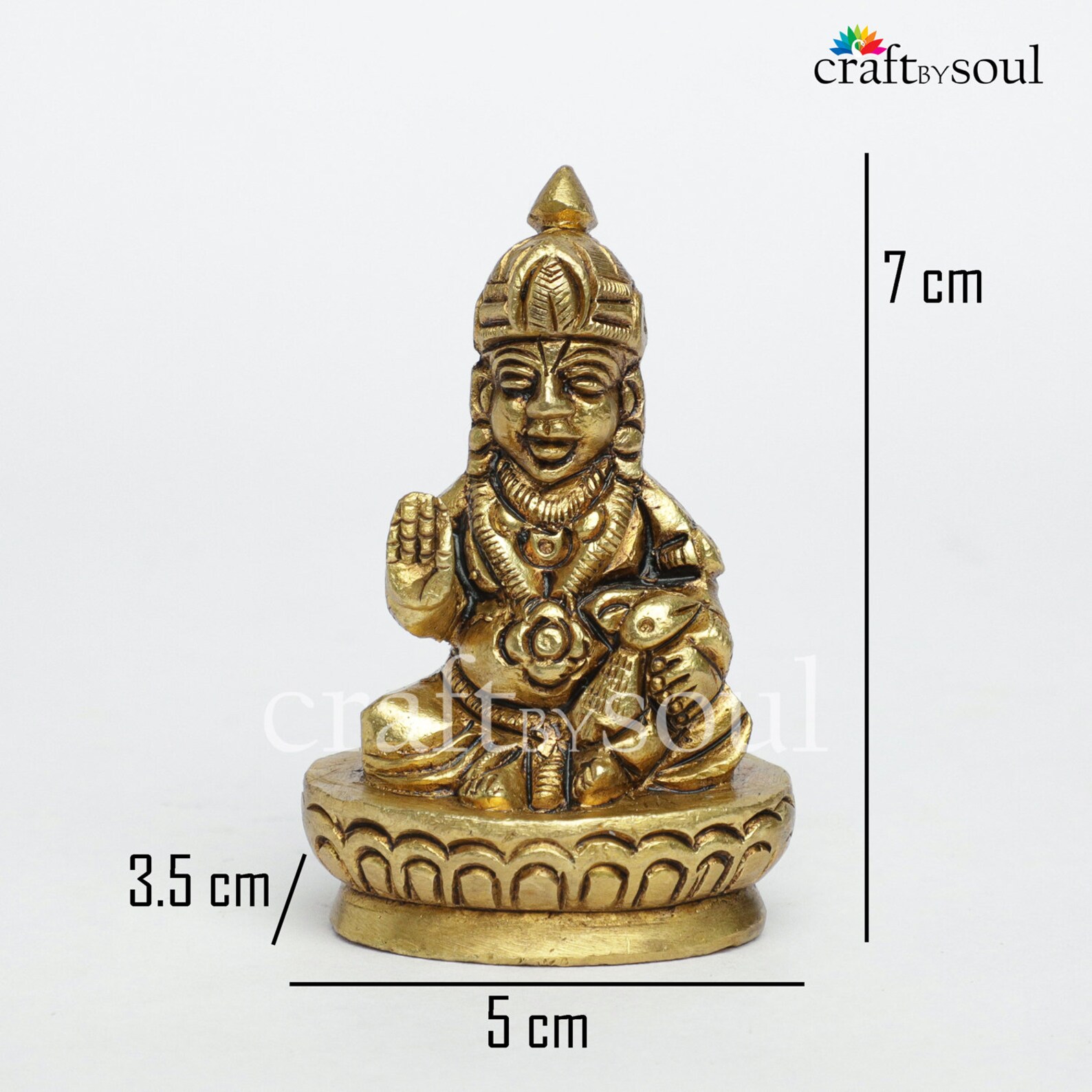 Kuber Statue,3" Small Kuvera Statue, Kubera Statue, Dik-pala Statue ...