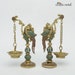 Brass Peacock Diya Stand,brass Appam Deepam,brass Deepak 9 Inch for ...