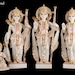 Ramdarbar Statue in Marble,big Ram Ji Family Statue, Lord Rama Laxman ...
