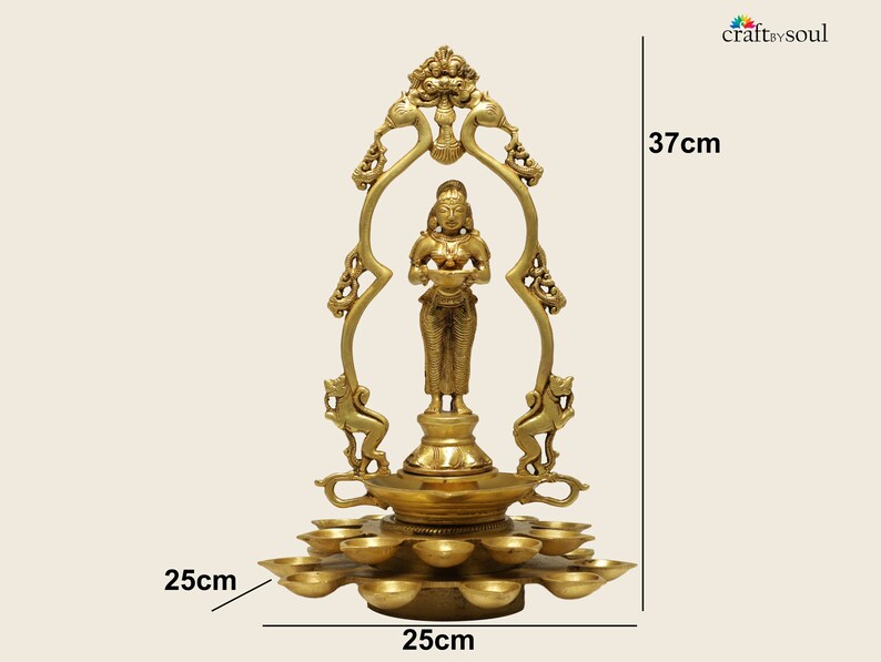 Brass Oil Diaoil Wick Diya Indian Decorbrass Diya - Etsy