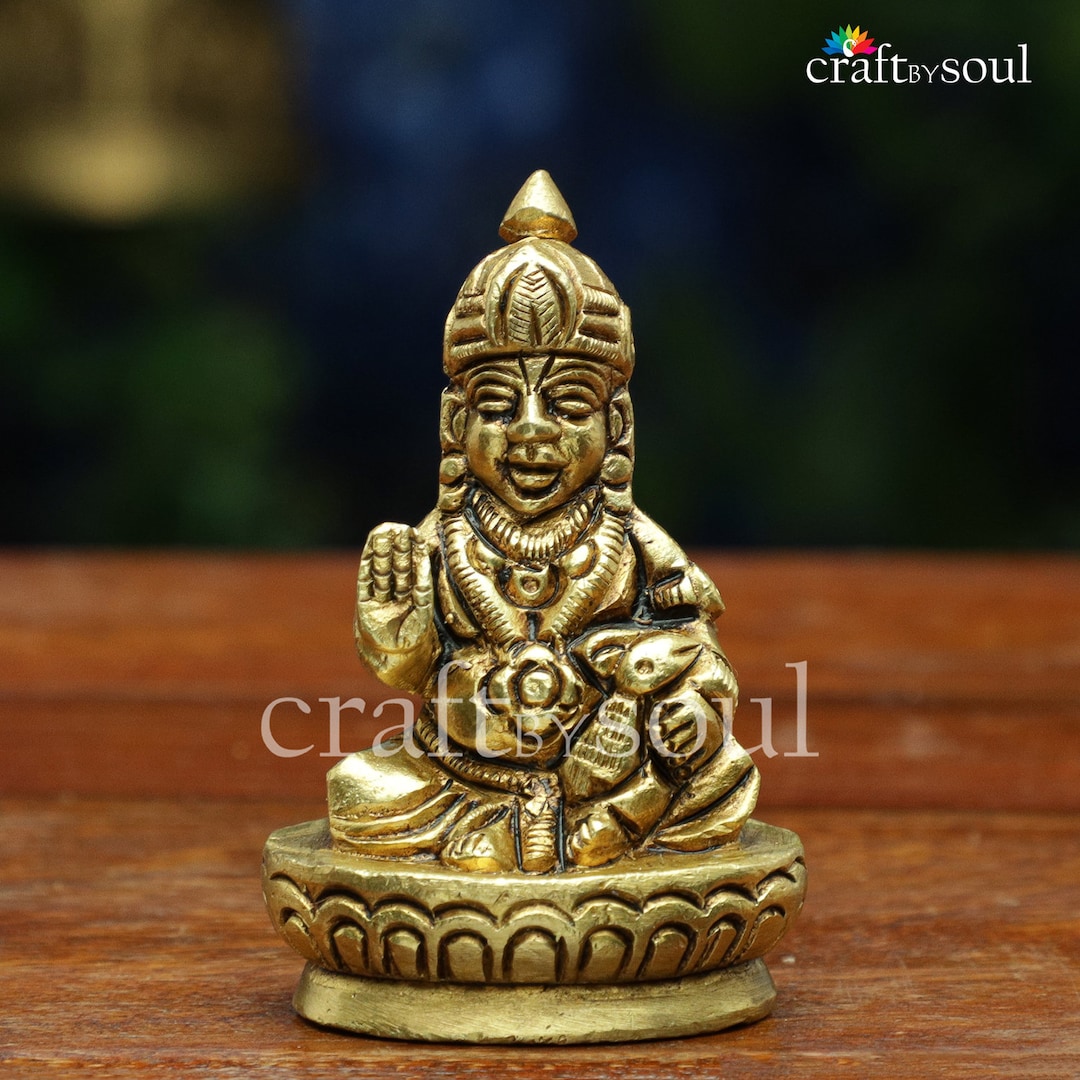 Kuber Statue,3" Small Kuvera Statue, Kubera Statue, Dik-pala Statue ...