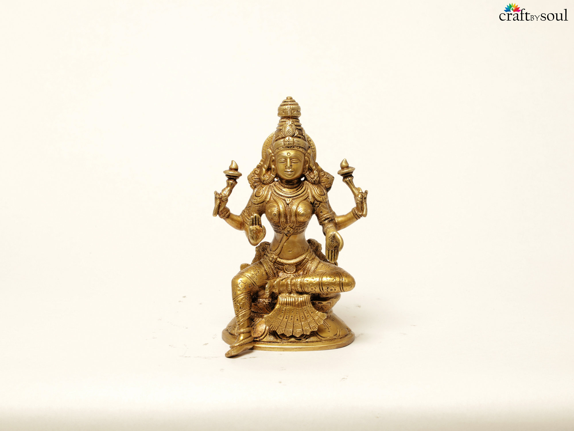 Lakshmi Goddess Statue,sitting Laxmi Idol,goddess of Wealth, Diwali ...