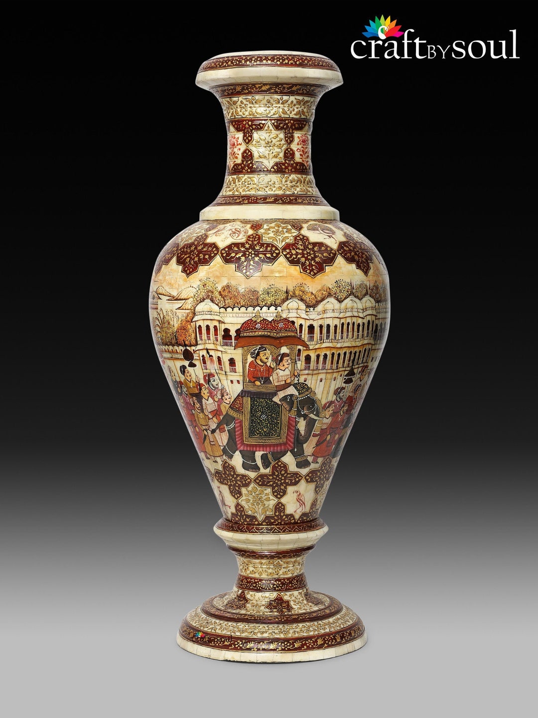 61CM Bone Inlay,antique Vase,vintage Vase, Home and Living, Decor ...