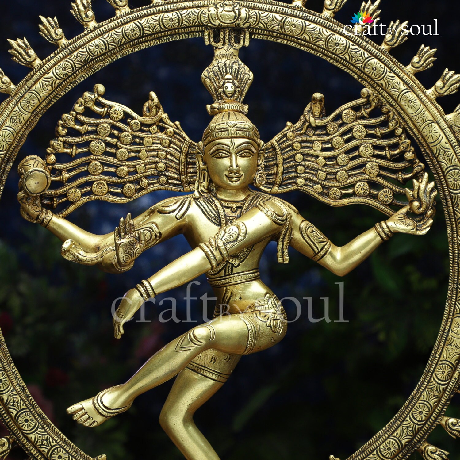 Dancing Shiva Nataraja Statue,19" Inch Big Large Brass Lord Shiva ...