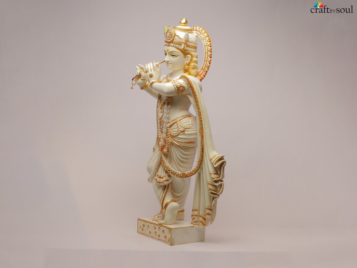 Krishna Statue73cm Lord Krishna Idol Shri Krishan | Etsy