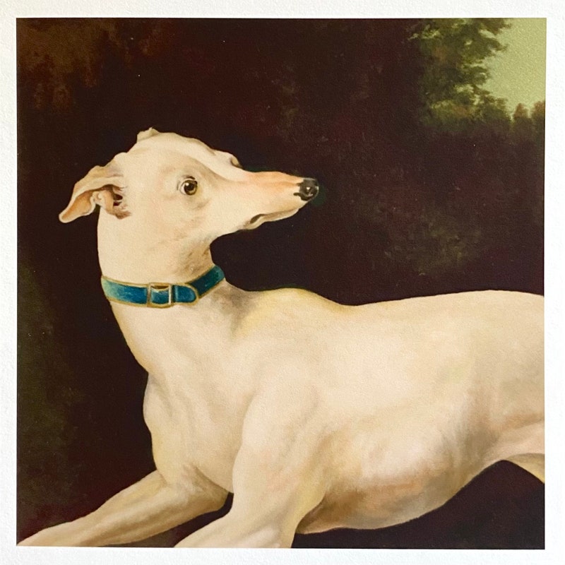 Greyhound Painting - Etsy