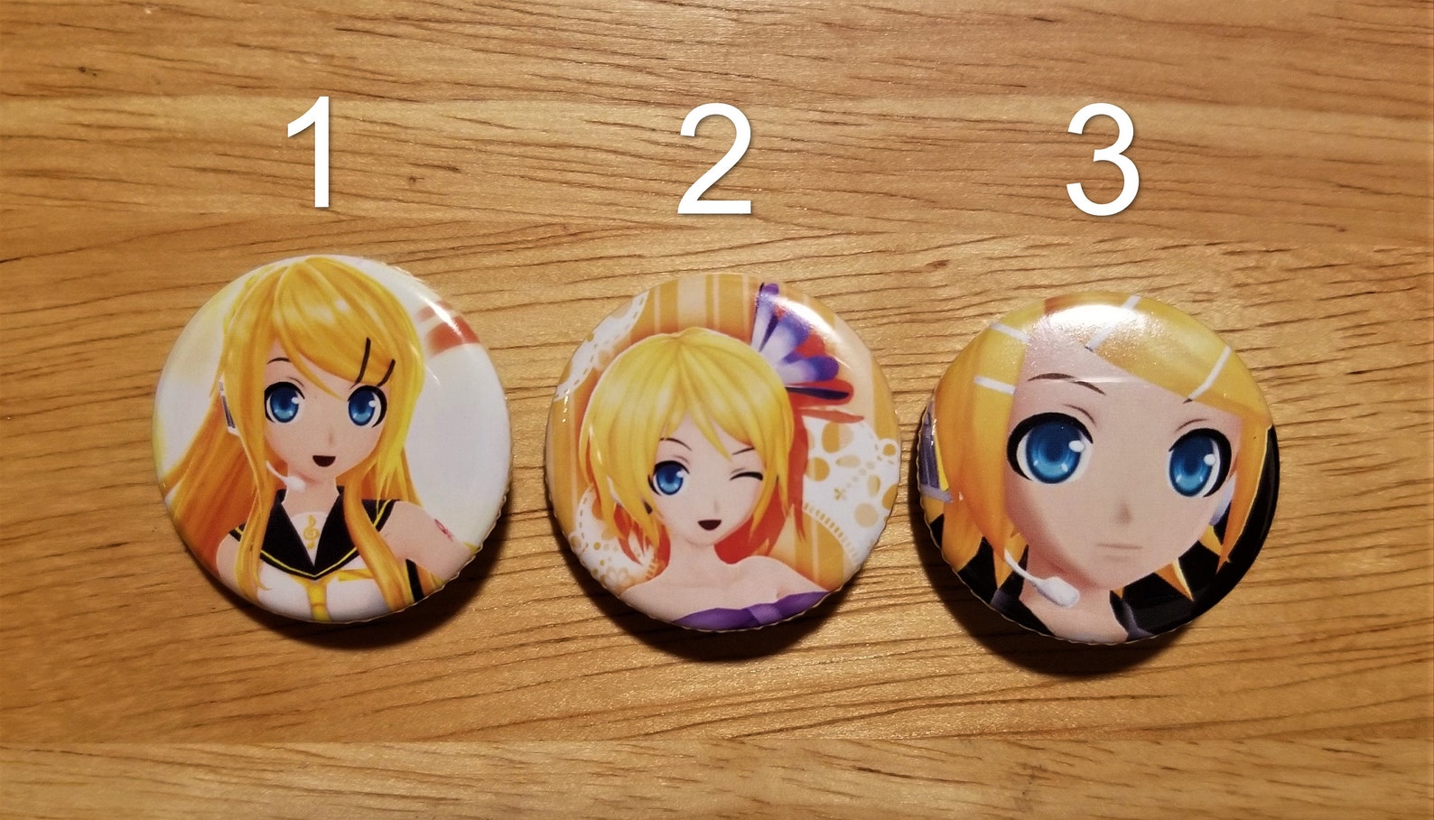 Hatsune Miku VOCALOID Pinback Buttons 1.25 Inch | Etsy