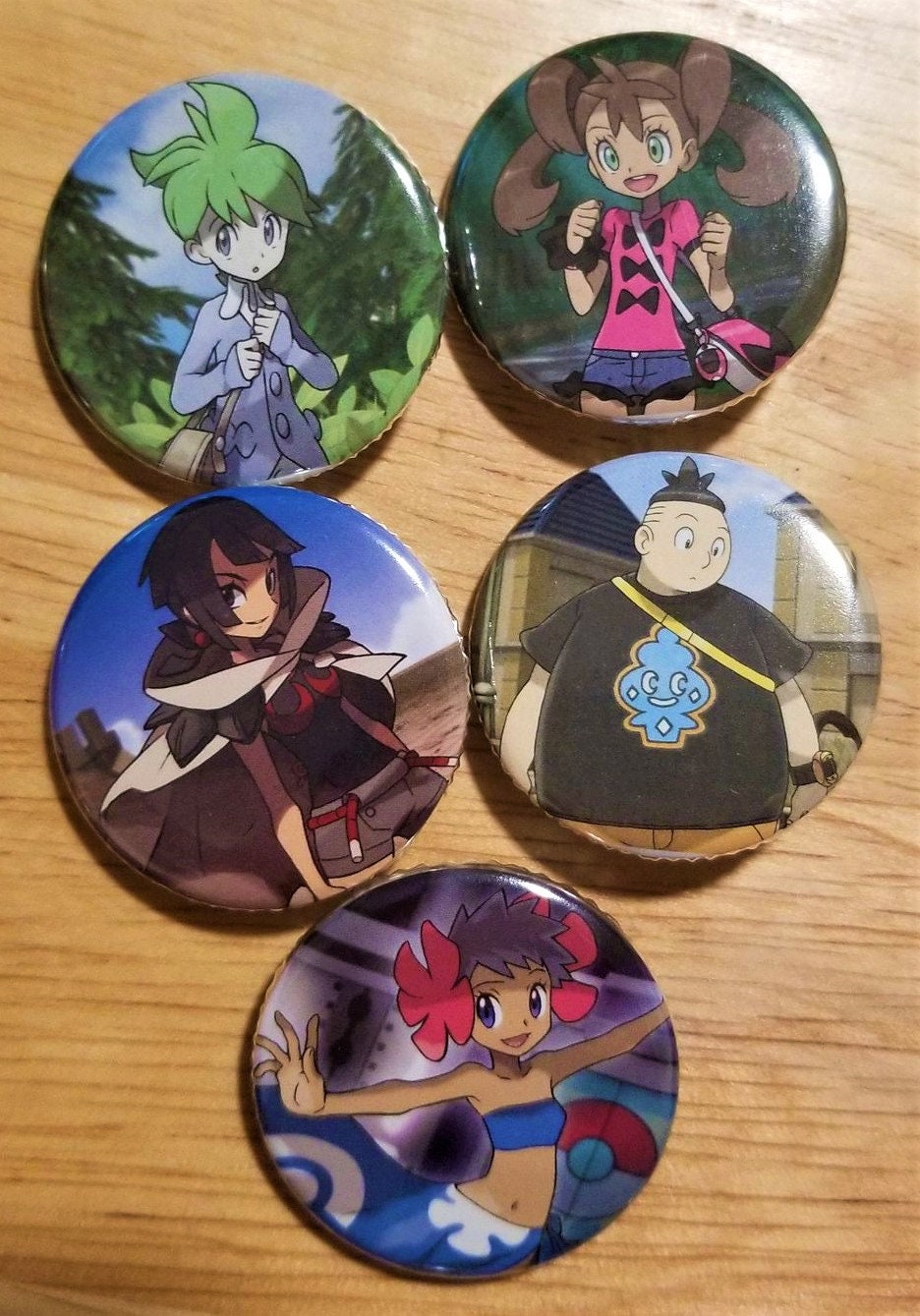 Pokemon CHARACTERS Pinback Buttons 1.25 Inch - Etsy