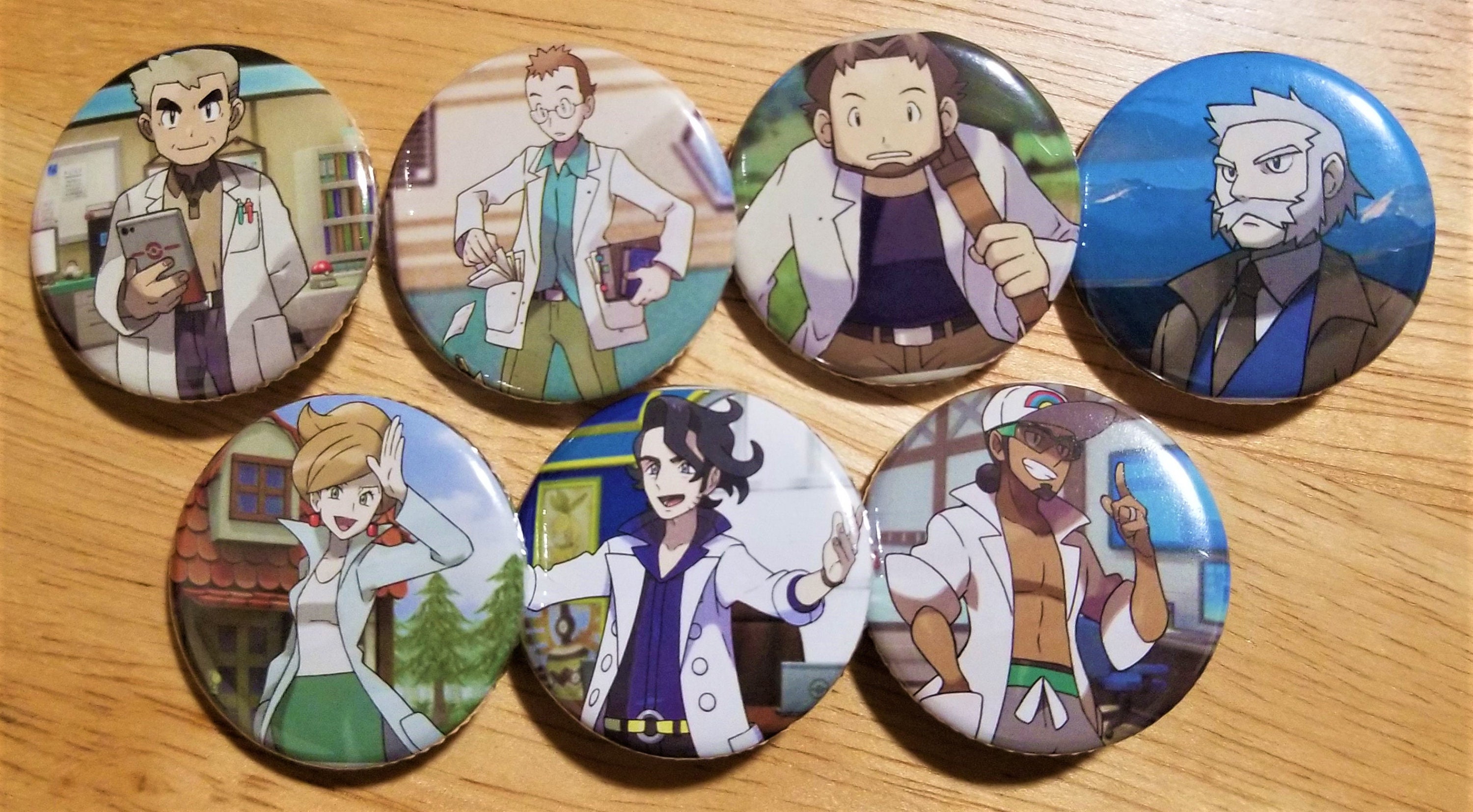 Pokemon CHARACTERS Pinback Buttons 1.25 Inch - Etsy