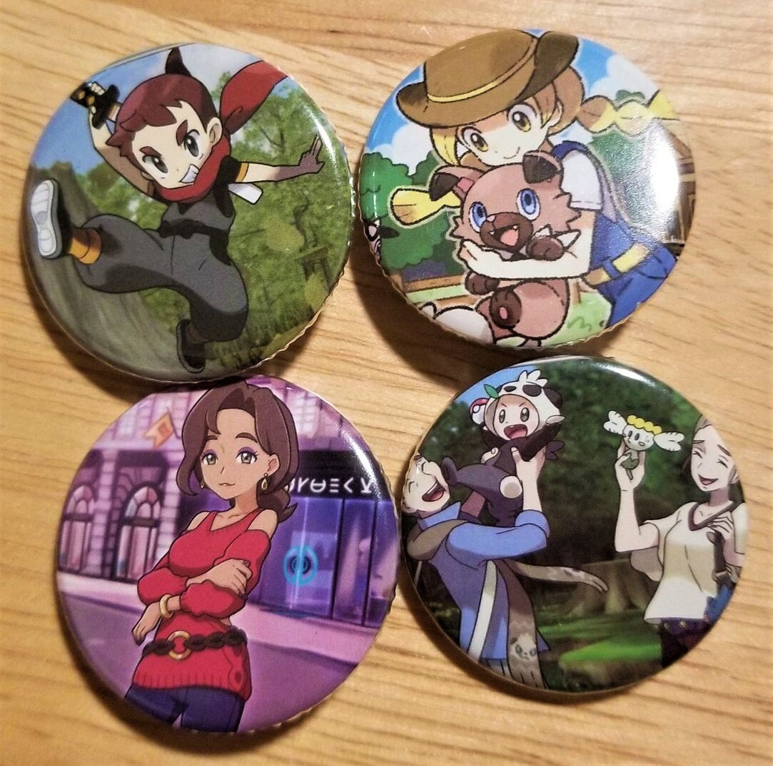 Pokemon CHARACTERS Pinback Buttons 1.25 Inch - Etsy