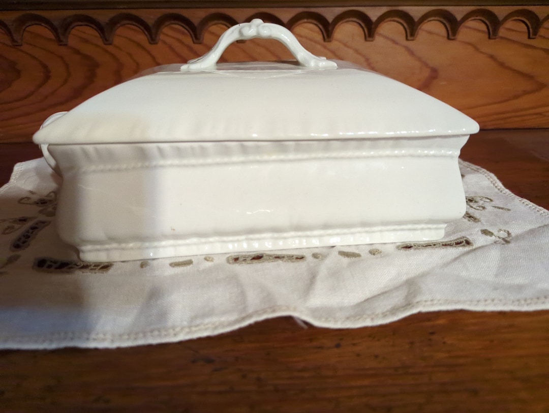 Rare Antique John Maddock and Sons of England Royal Semi White ...