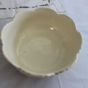 Antique Erphila Art Pottery Majolica Embossed Bowl Made in ...