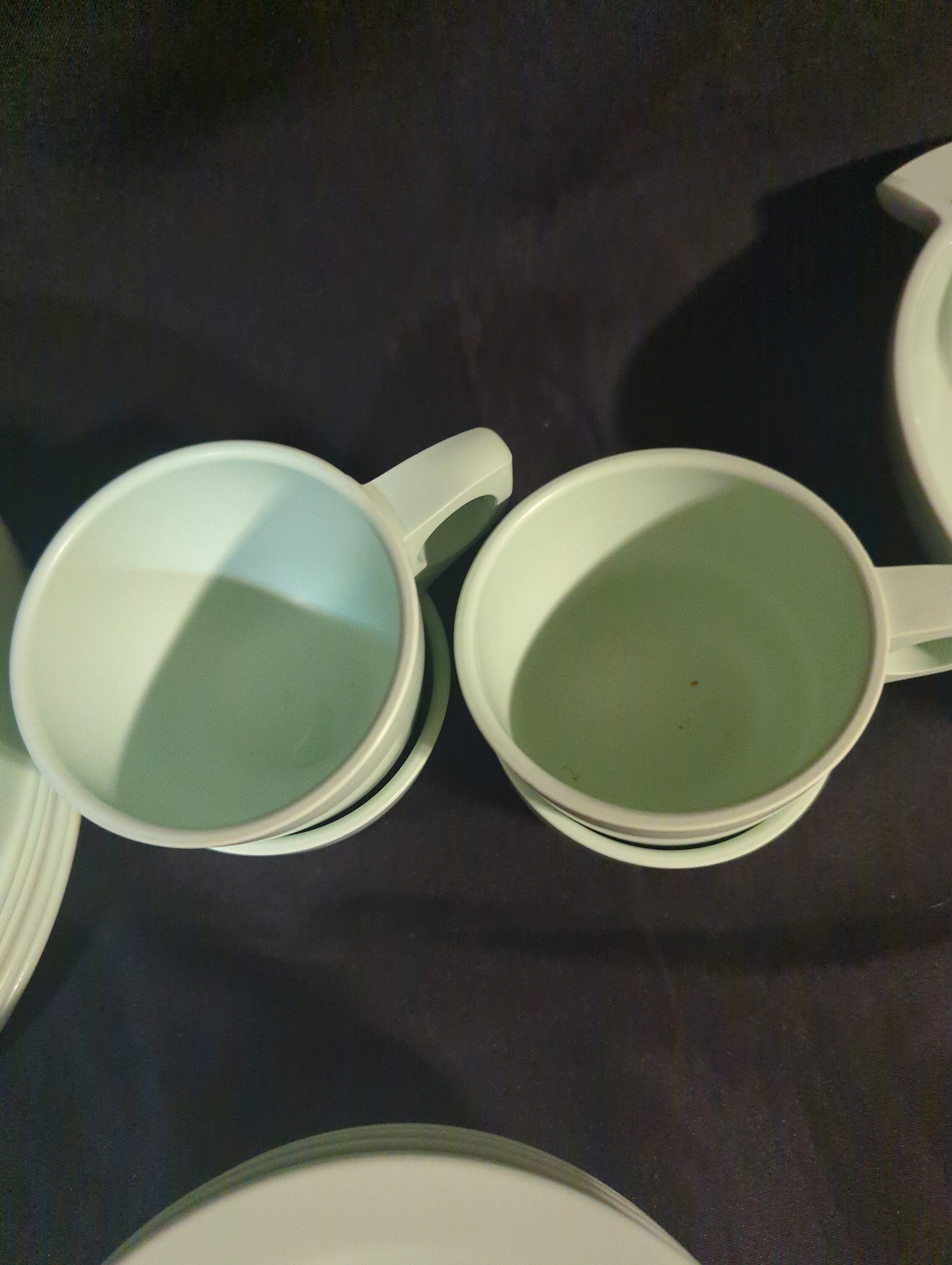36 Pieces Boonton Pastel Green Made in U S.A. Melamine Dinnerware - Etsy