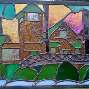 Custom Stained Glass Houses and Buildings - Etsy