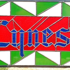 Custom Stained Glass Crests and Coats of Arms - Etsy