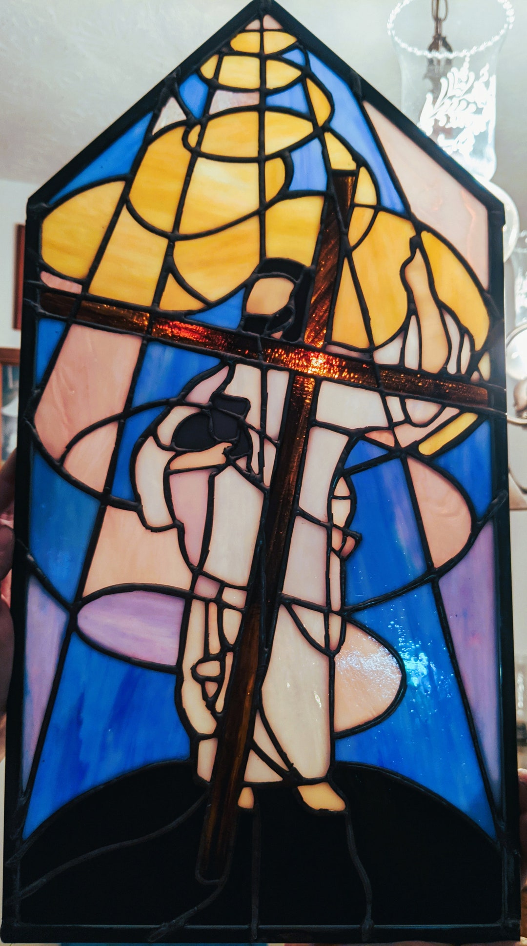 Custom Stained Glas Religious Panels and Window Replicas - Etsy
