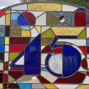 Custom Stained Glass Logos and Signs - Etsy