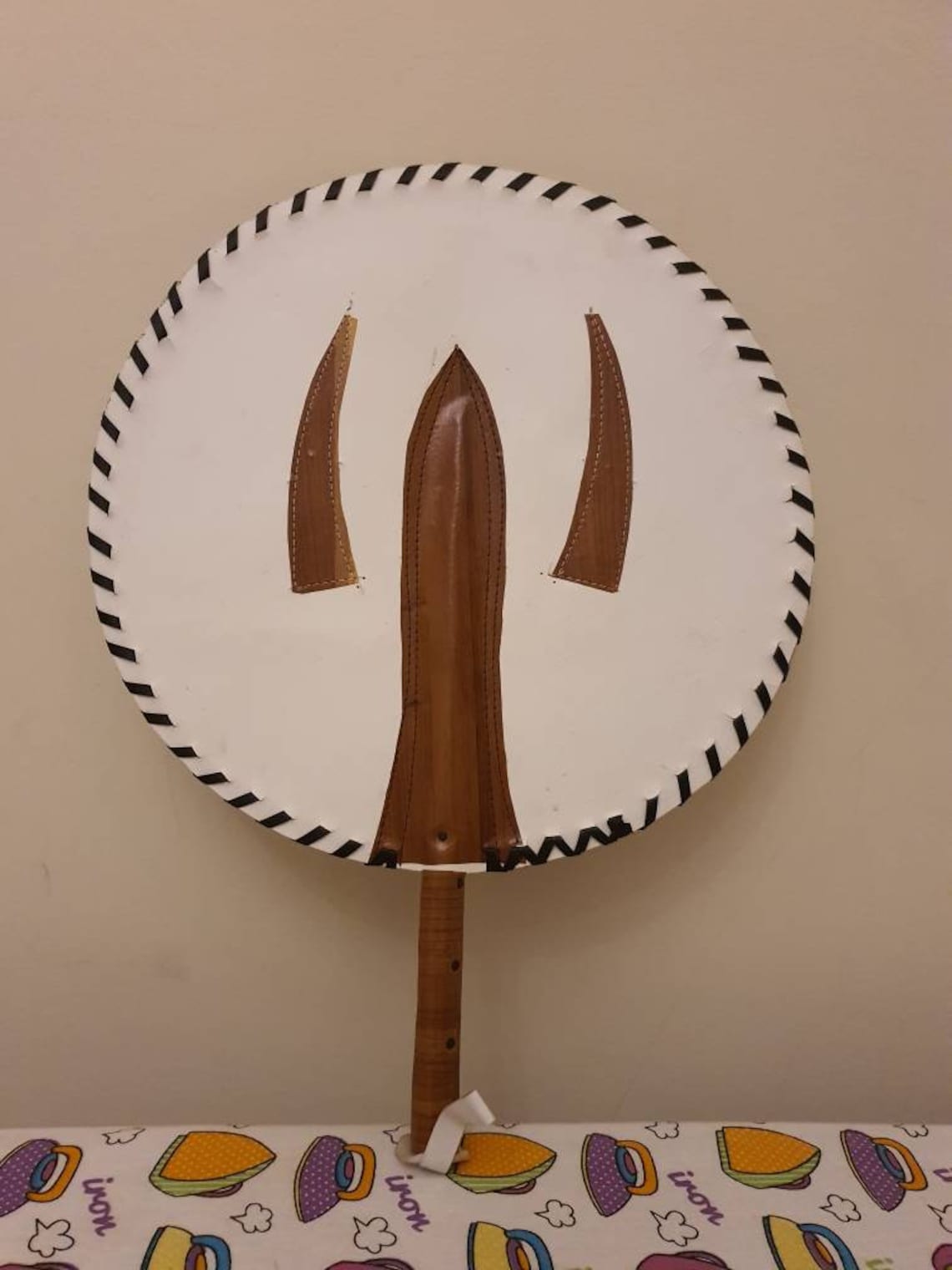 Agu Handmade Igbo Traditional Hand fan groom or Chieftaincy | Etsy