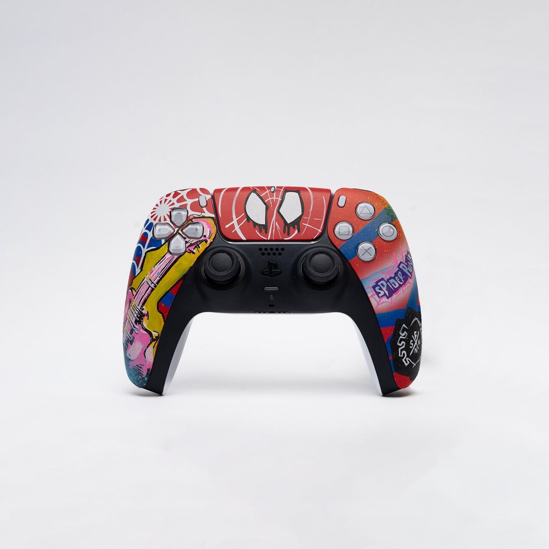 Punk Spider Custom Ps5 Controller - Etsy