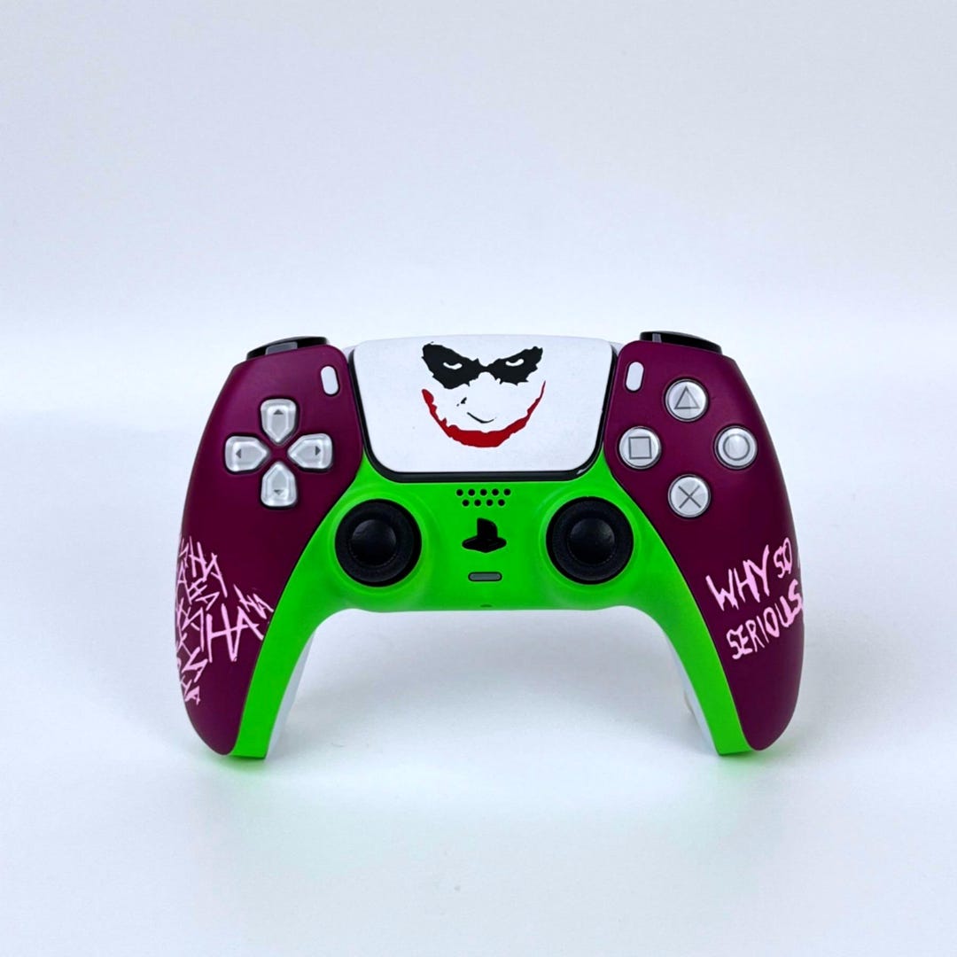 Custom Joker Themed PS5 Controller - Etsy