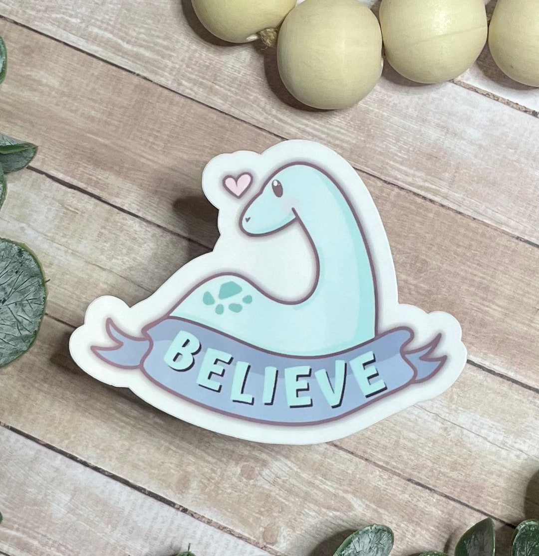 Cute Cryptid Sticker, Cryptozoology Stickers, Halloween Lover, Birthday ...