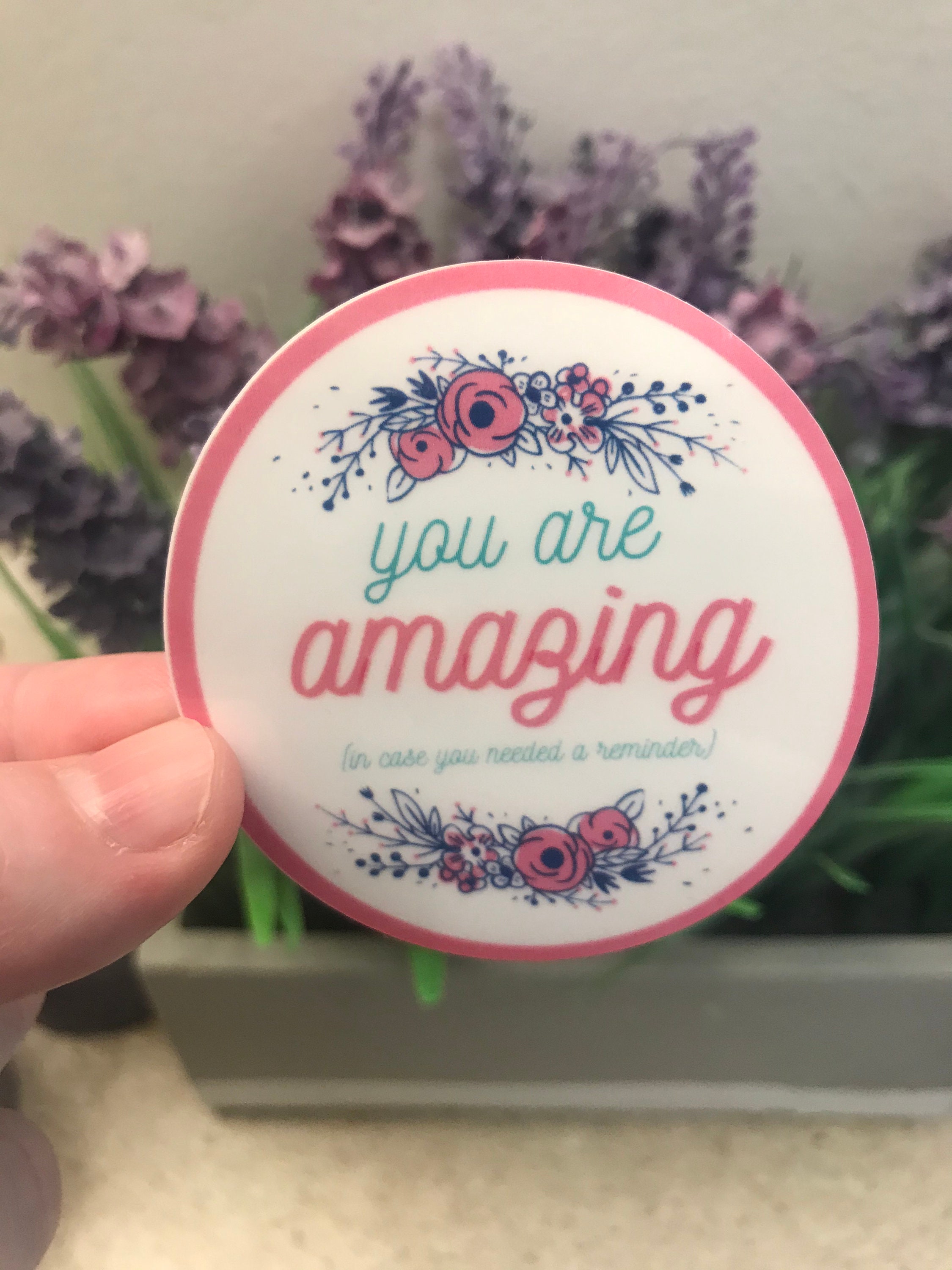 Motivational Stickers Motivational Quote Vinyl Stickers | Etsy