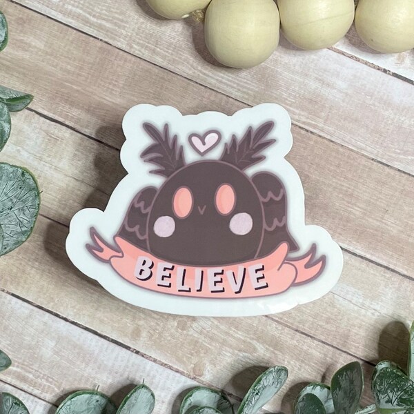 Cryptid Small Sticker - Etsy