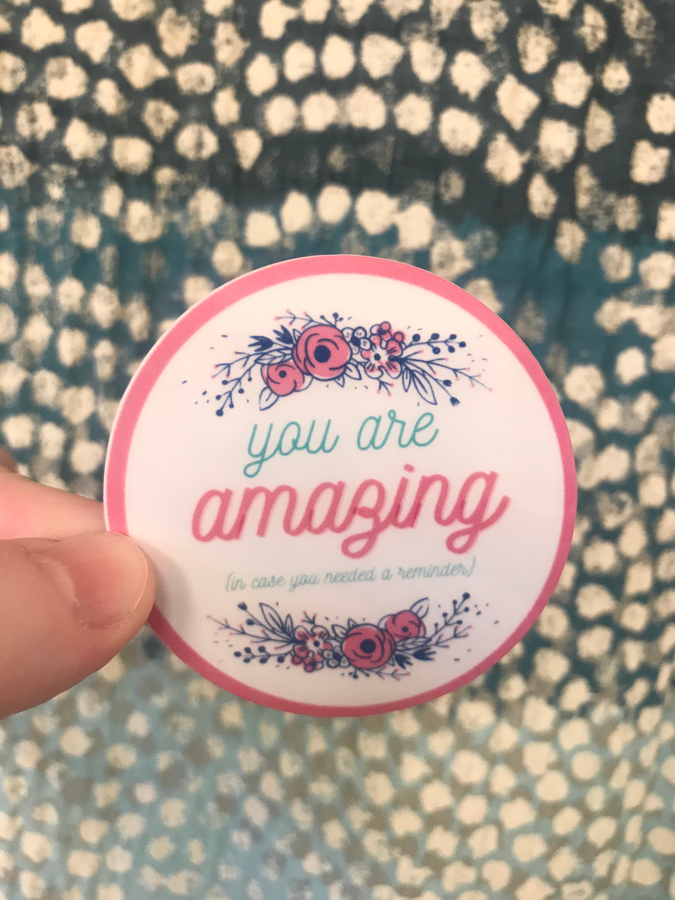 Motivational Stickers Motivational Quote Vinyl Stickers | Etsy