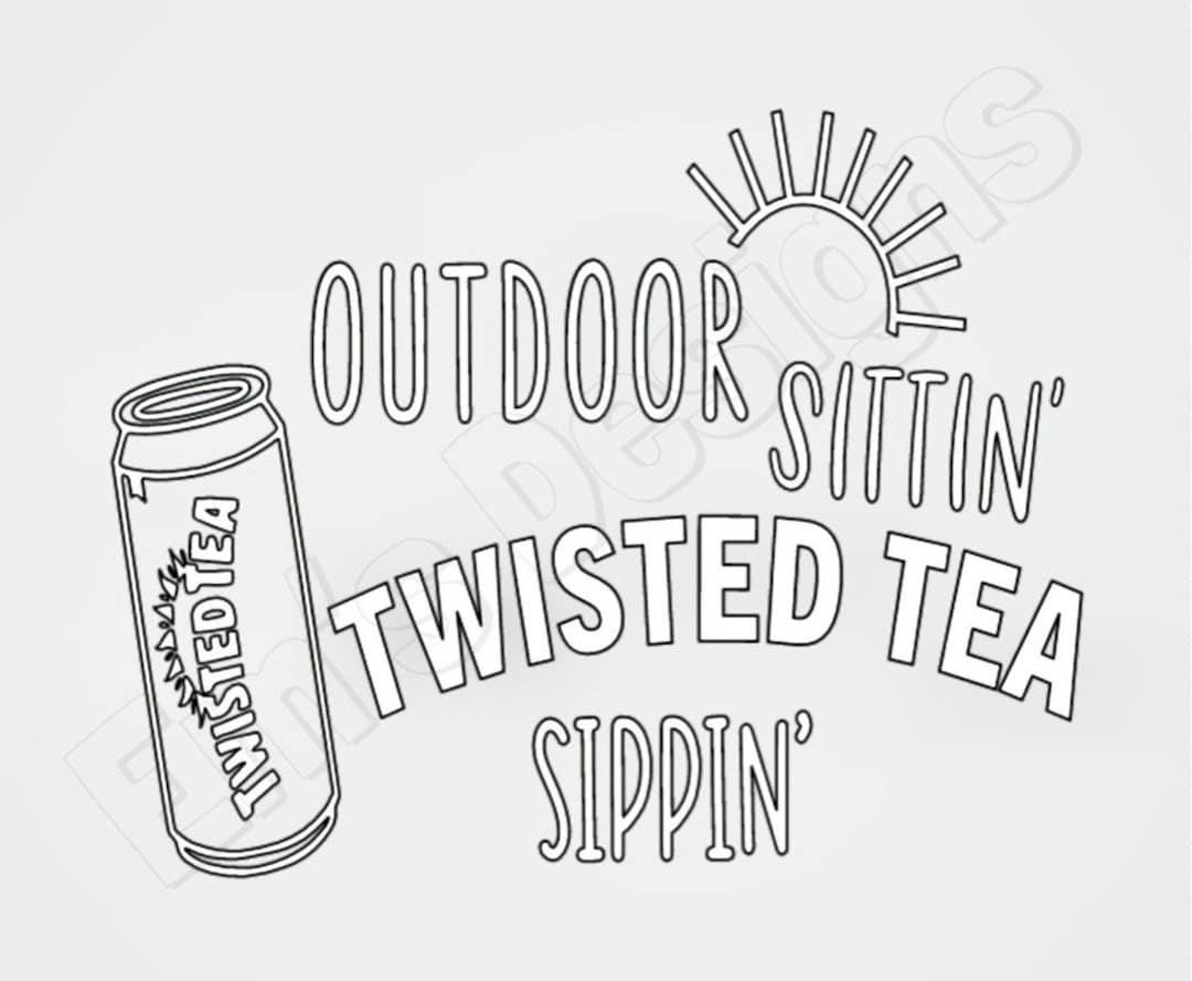 Twisted Tea Decal - Etsy