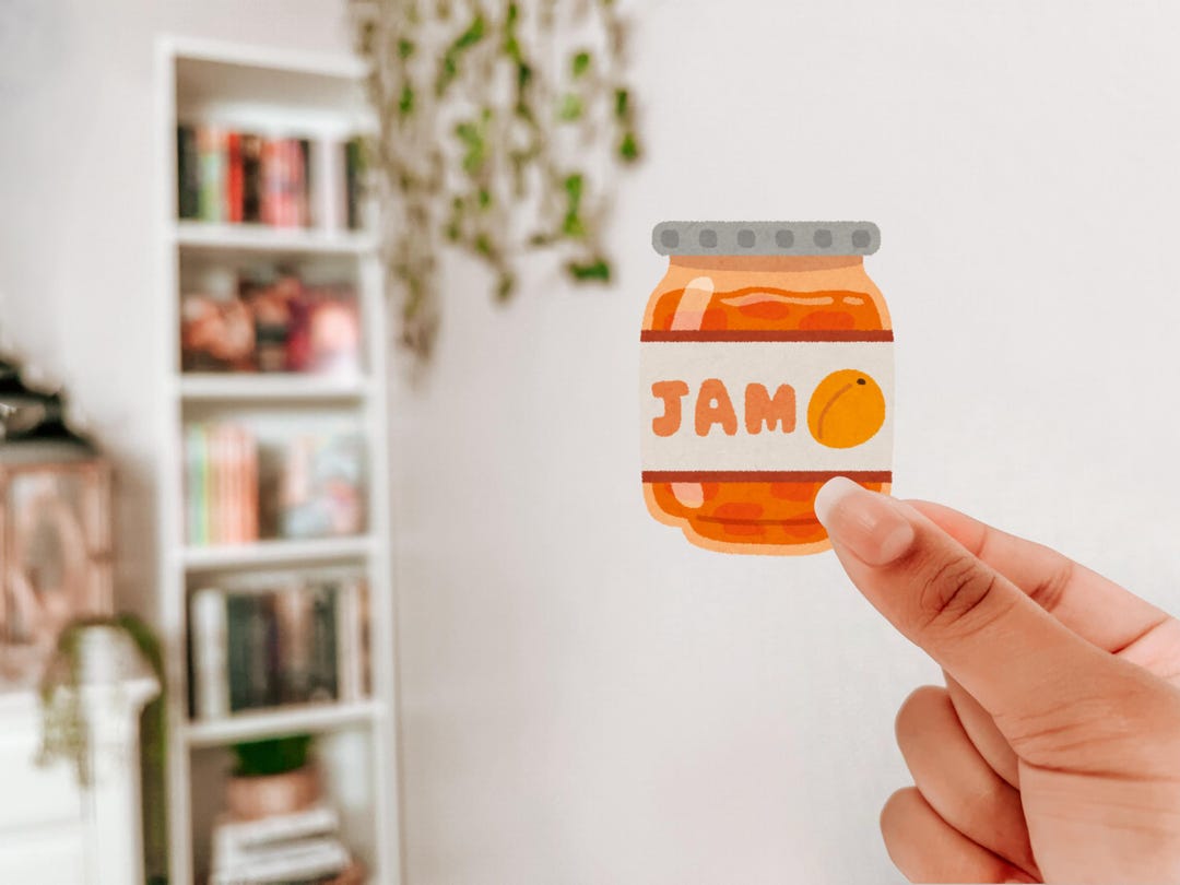 Jam Stickers | Cute Stickers | Food Stickers | - Etsy
